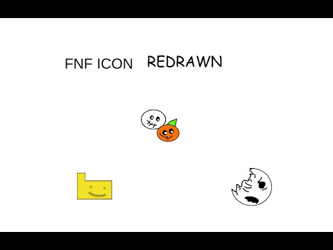 fnf icons REDRAWN! - YouTube