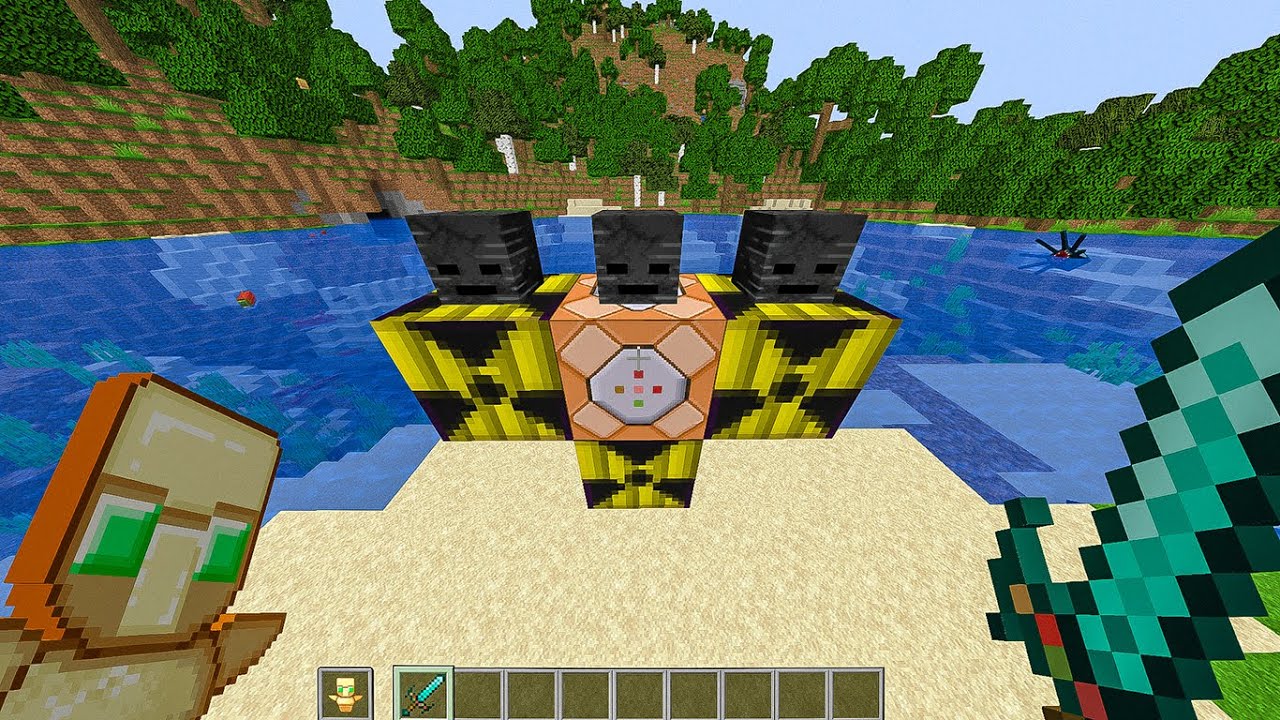 How to Spawn a Nuclear Wither Storm in Minecraft! - YouTube