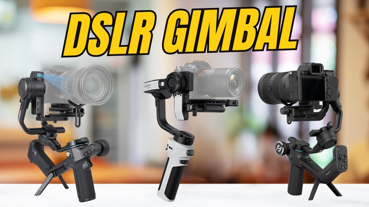 Top 5 Best DSLR Gimbal Stabilizers for Smooth Professional Shots - YouTube