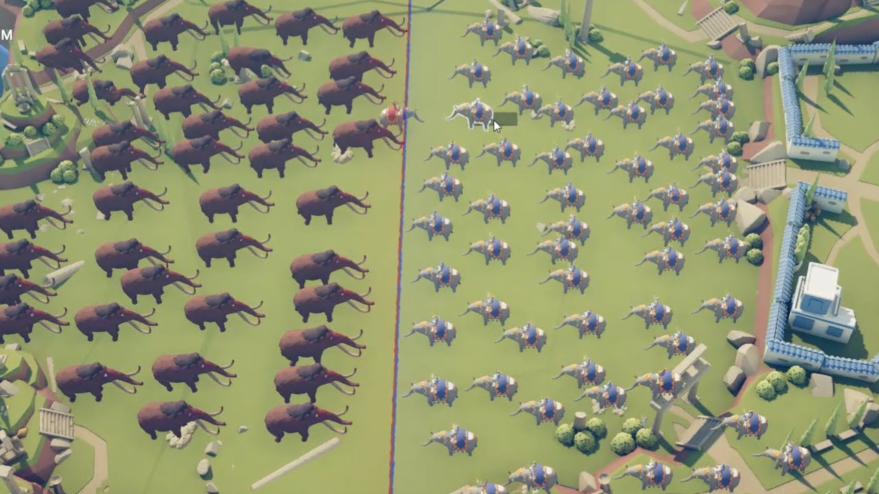 MAMMOTH ARMY IN TABS TOTALLY ACCURATE BATTLE SIMULATOR - YouTube