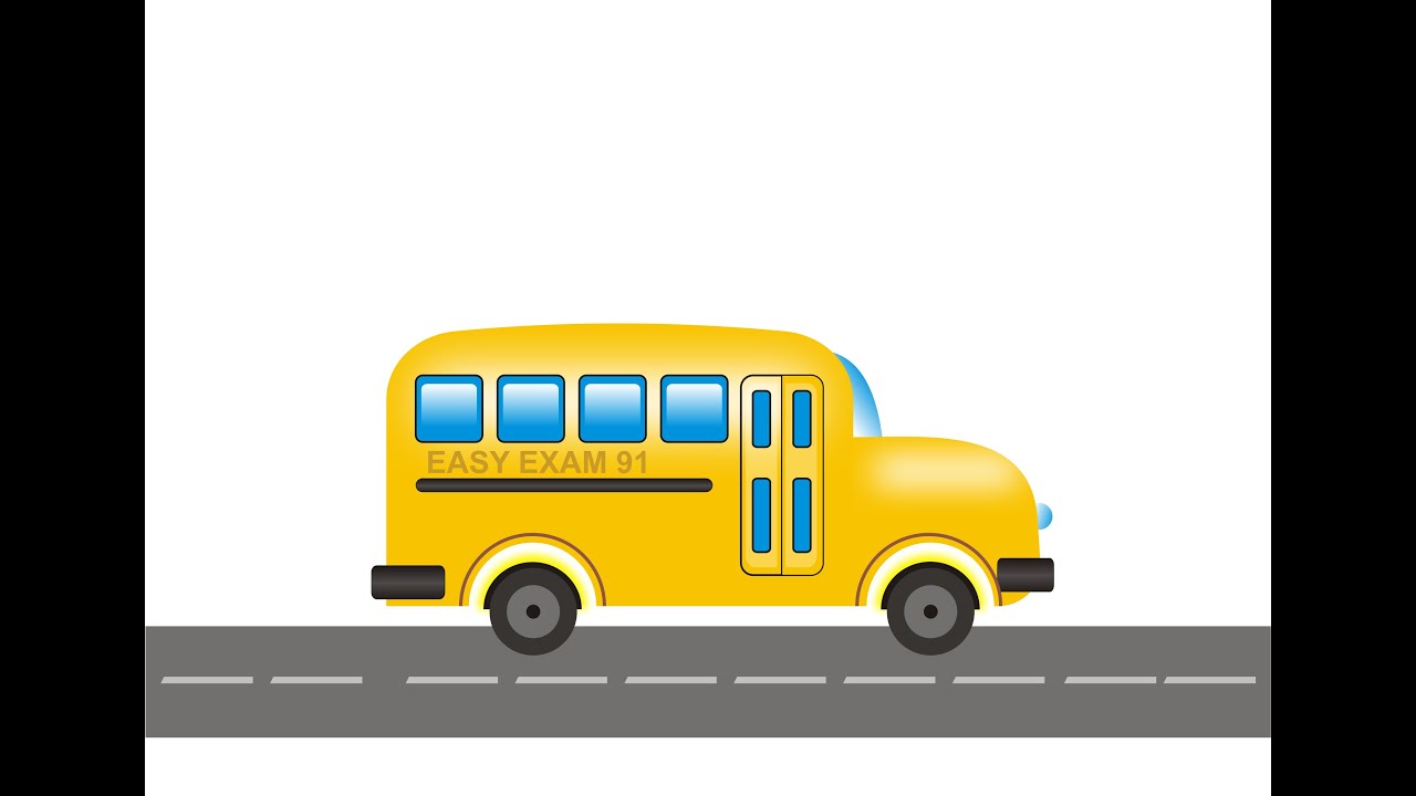 School Bus Design In Corel DRAW - YouTube