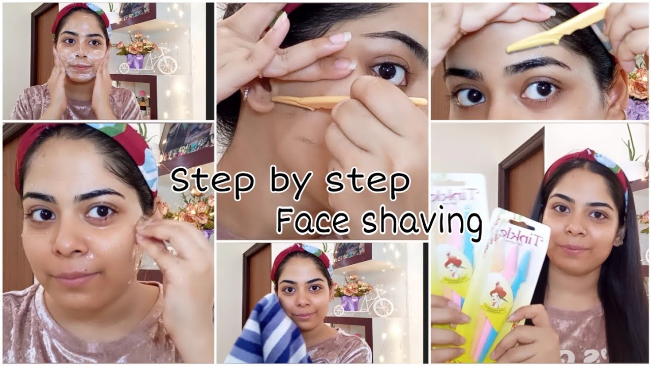 Face Shaving for women | What is my face shaving routine in detail? Do ...
