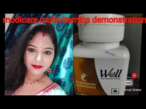 Modicare multivitamin multimineral demos - YouTube