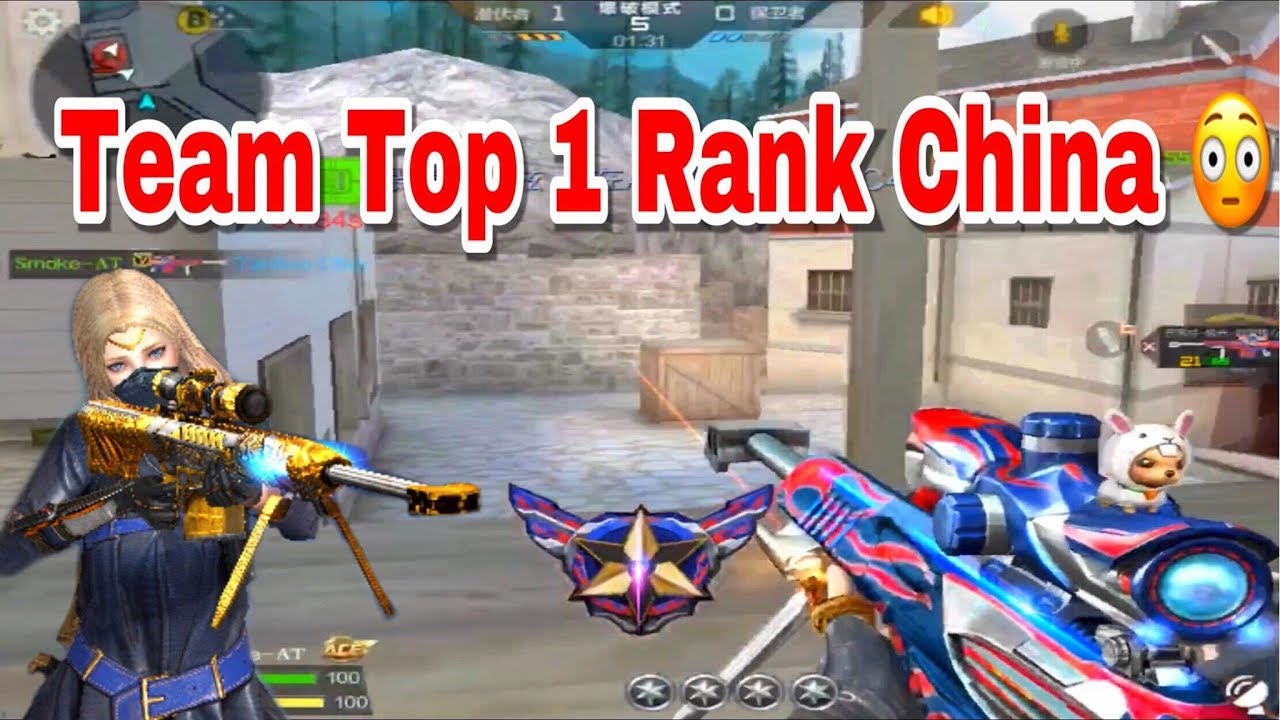 CF Mobile/CF Legends | Gặp Team TOP 1 Rank China Và Cái Kết | 3z Iron ...