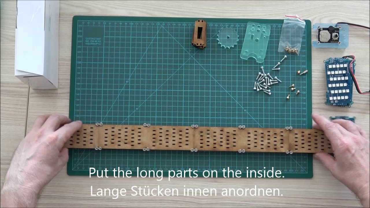 Nixie L assembling instructions - YouTube