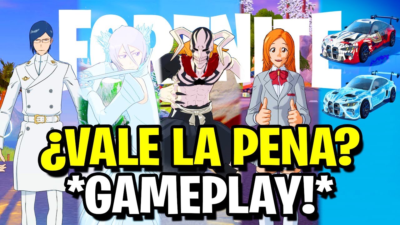 *GAMEPLAY!* TODAS LAS SKINS DE BLEACH EN FORTNITE! - ¿Vale la Pena el ...