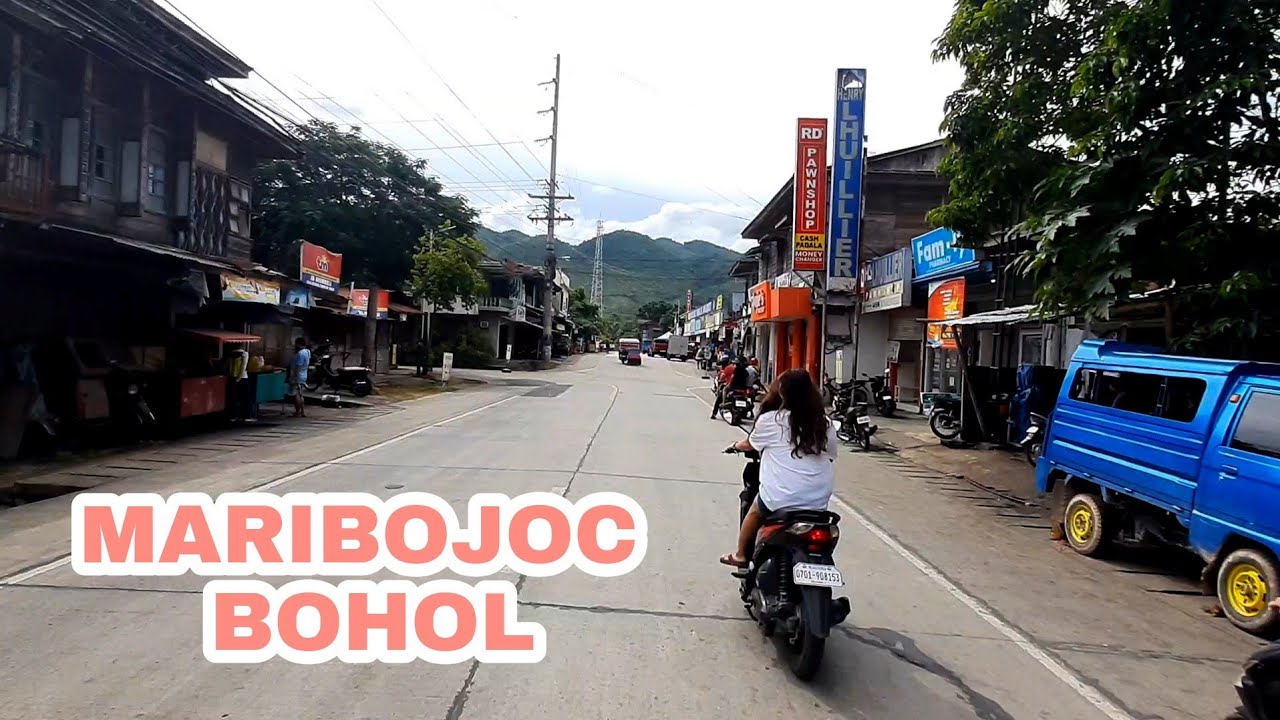 ROADTRIP INSIDE MARIBOJOC TOWN | MARIBOJOC BOHOL - YouTube