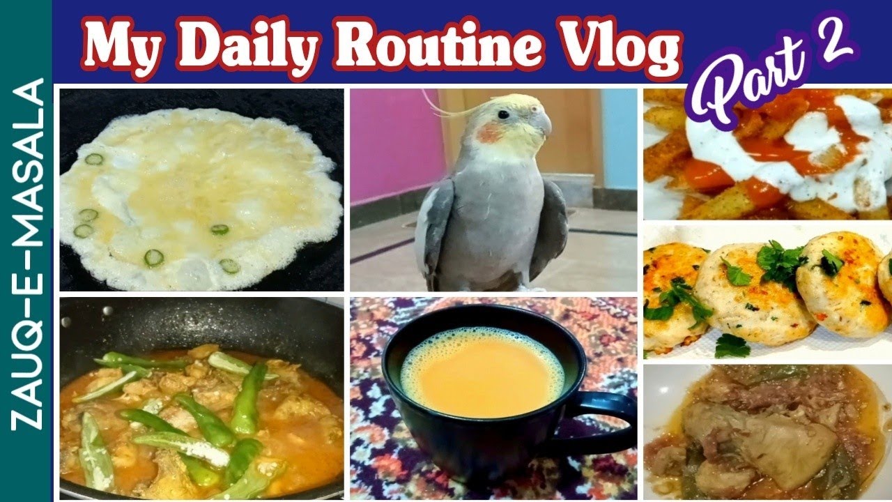 My Daily Routine Vlog part II - viral video - YouTube