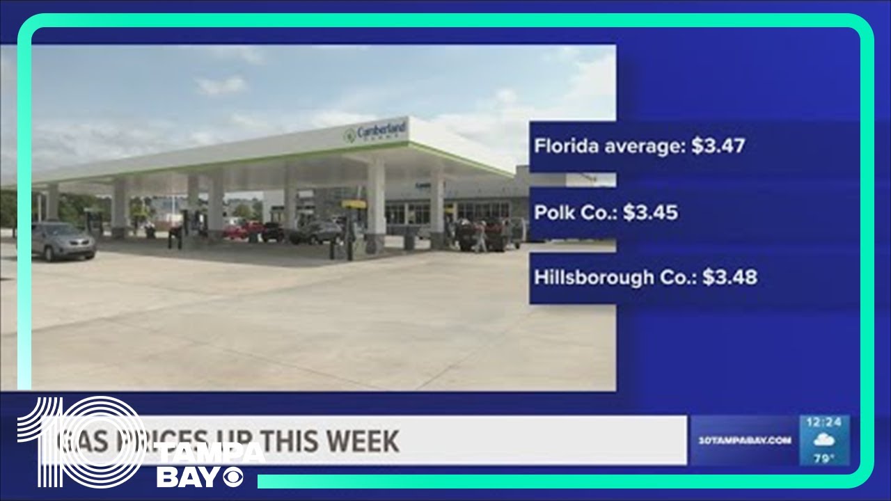 Gas prices increase this week - YouTube
