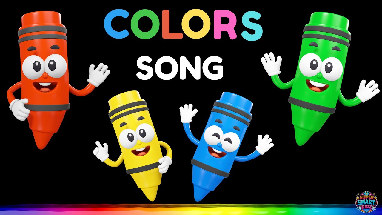 Colors Song for Kids | Learn Colors | Nursery Rhymes for Kindergarten ...