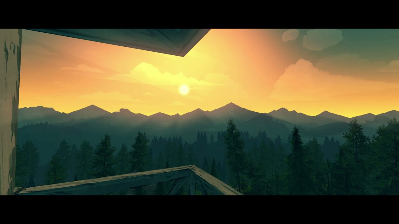 6 Hours Firewatch Ambience - Early Summer Morning Bird Calls & Mountain ...