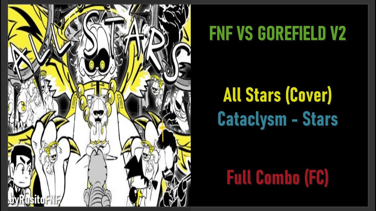 FNF VS Gorefield V2 / All Stars Cover (Mario´s Madness V2) Cataclysm ...