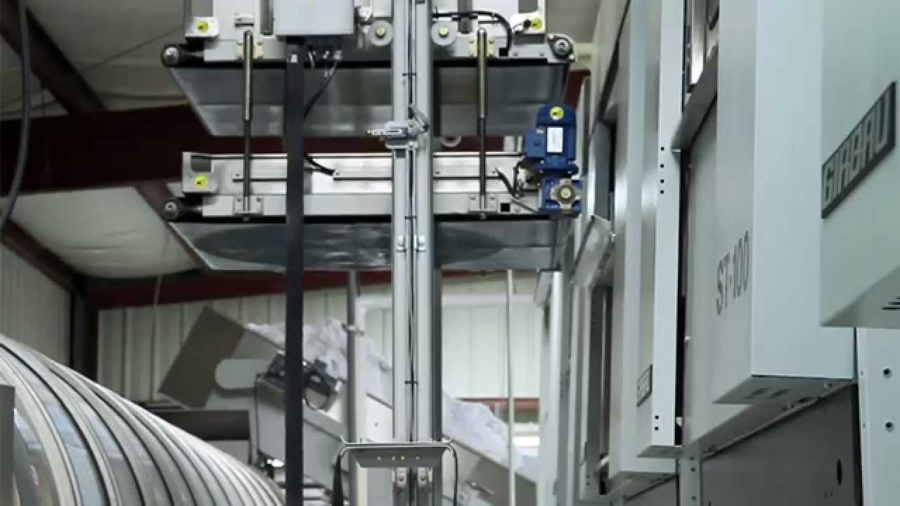 Laundry Plus - Installation of Continuous Batch Washer - YouTube