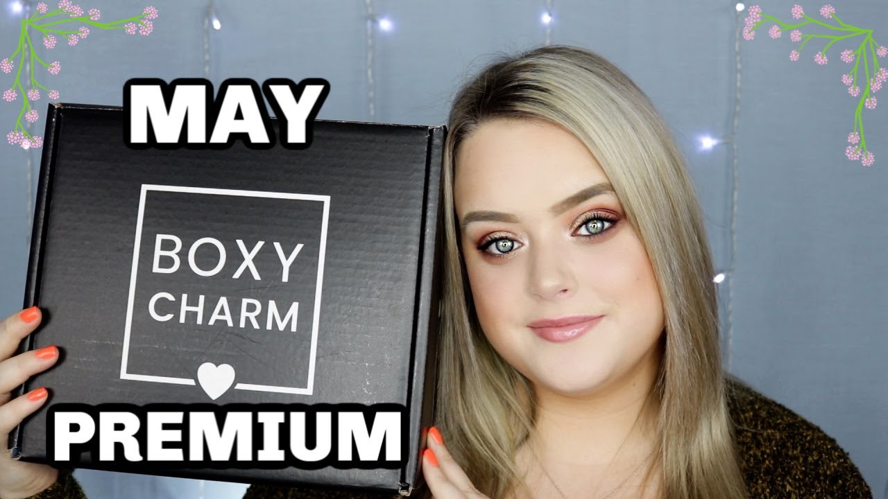 MAY BOXY CHARM PREMIUM BOX |Courtneyroshell - YouTube