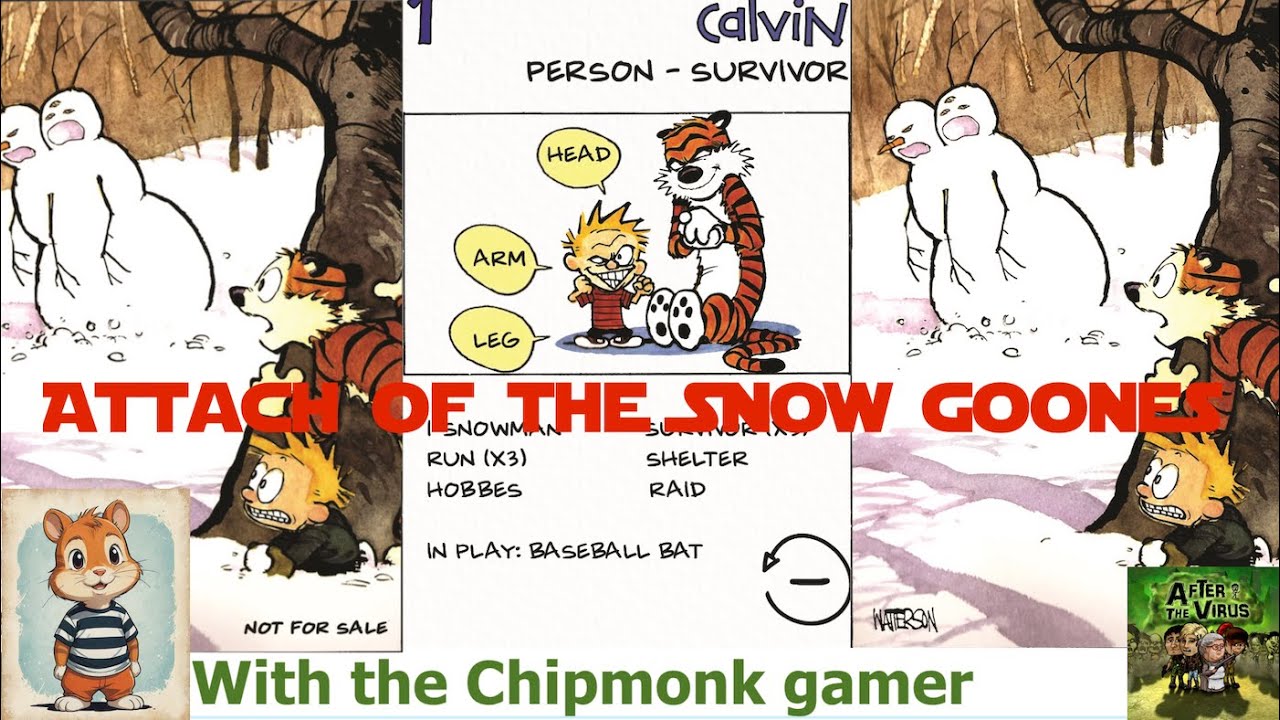 Attack of the Snow Goons: A Calvin & Hobbes Print & Play Adventure low ...
