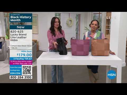 Lucky Brand Lina Leather Hobo