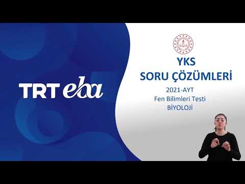 2021 YKS Sınav Soru Çözümü Biyoloji (AYT)
