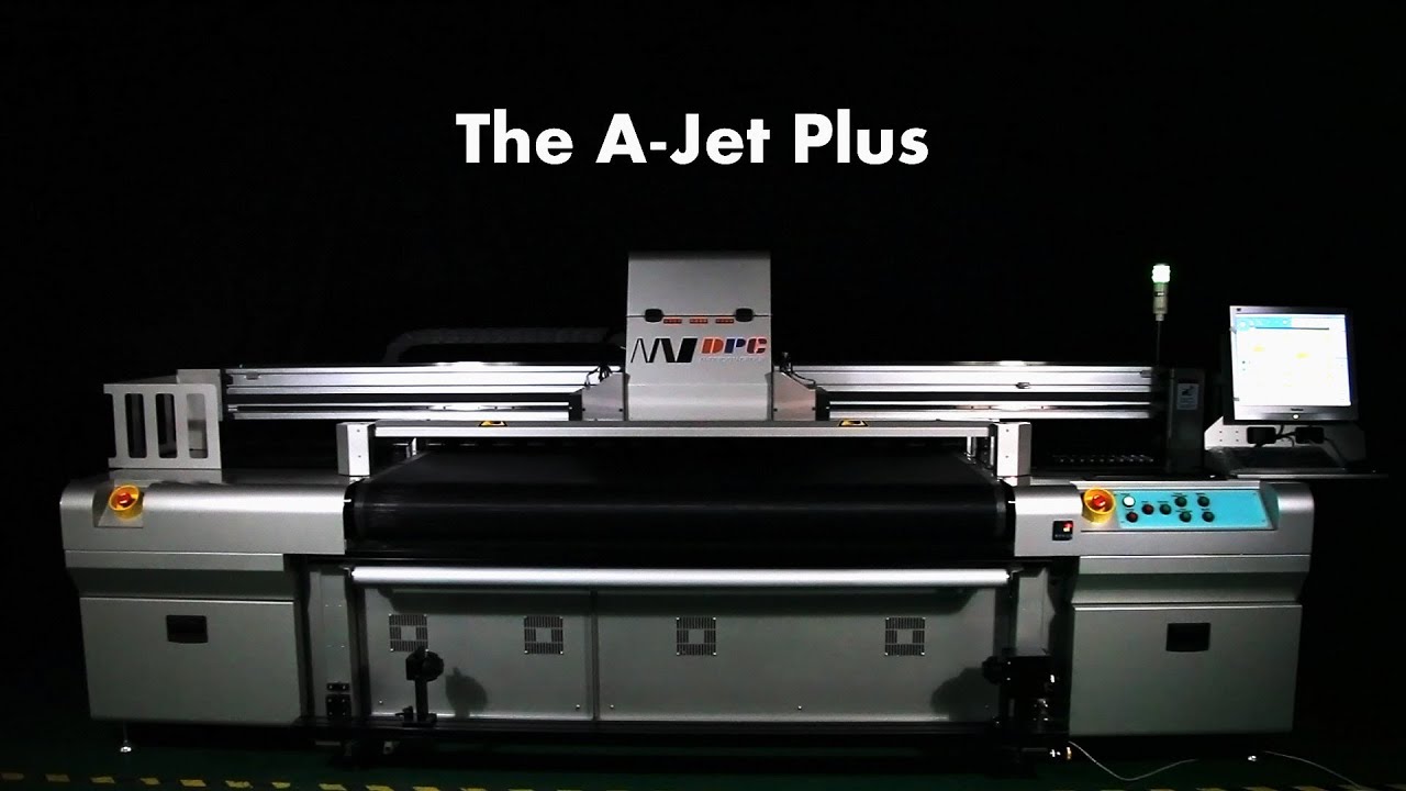 A-Jet Plus UV Printer by Anderson - YouTube