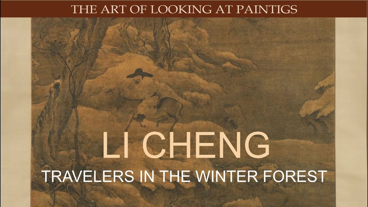 The wisdom of this painting is astounding. Li Cheng. Travelers in the ...