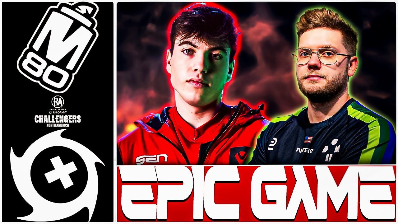 CLOVE IN EPIC GAME! OXG vs M80 - VCT Challengers NA 2024 | VALORANT ...