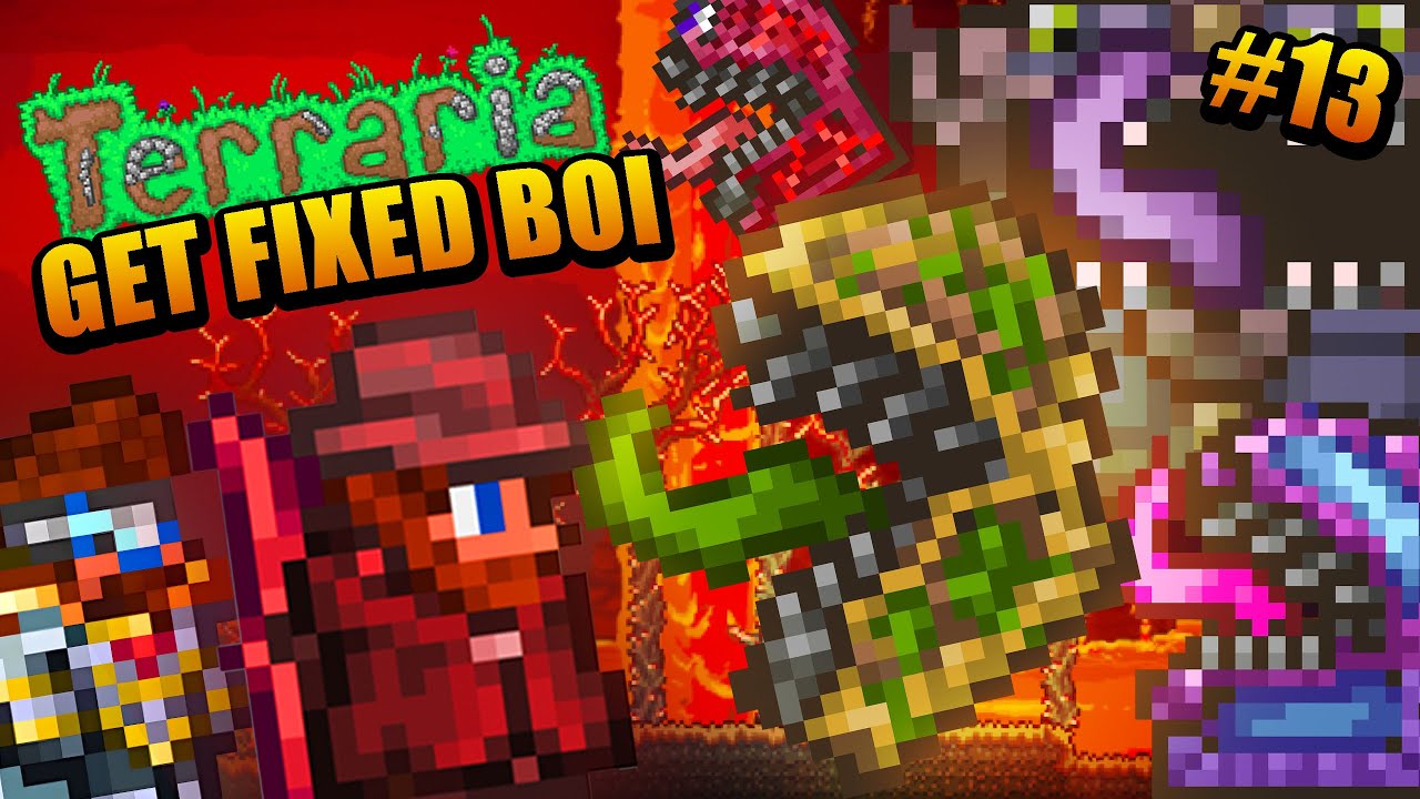 Terraria Veterans Enter Legendary Hardmode | GetFixedBoi EP13 - YouTube