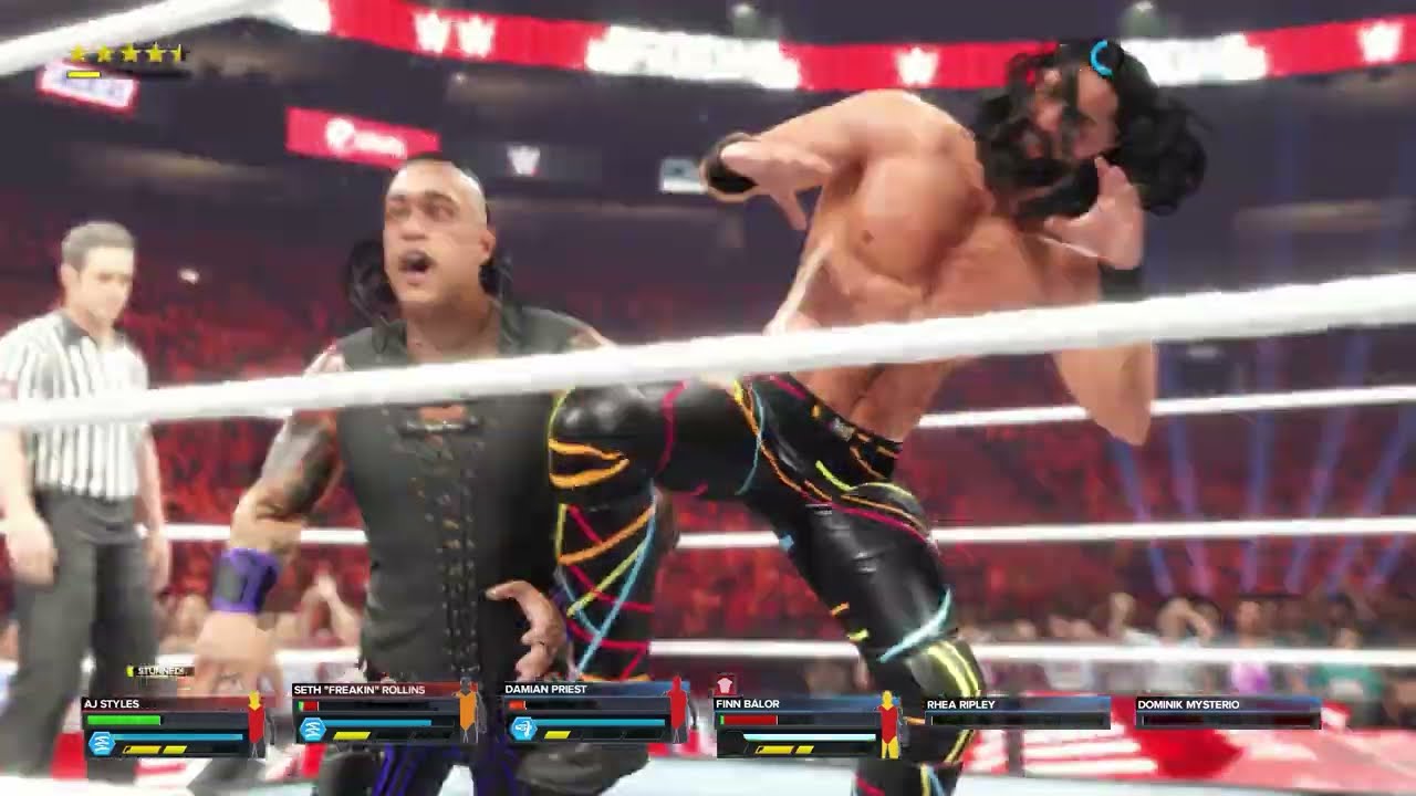 Seth Rollins and AJ Styles partner for one night only in tag team ...