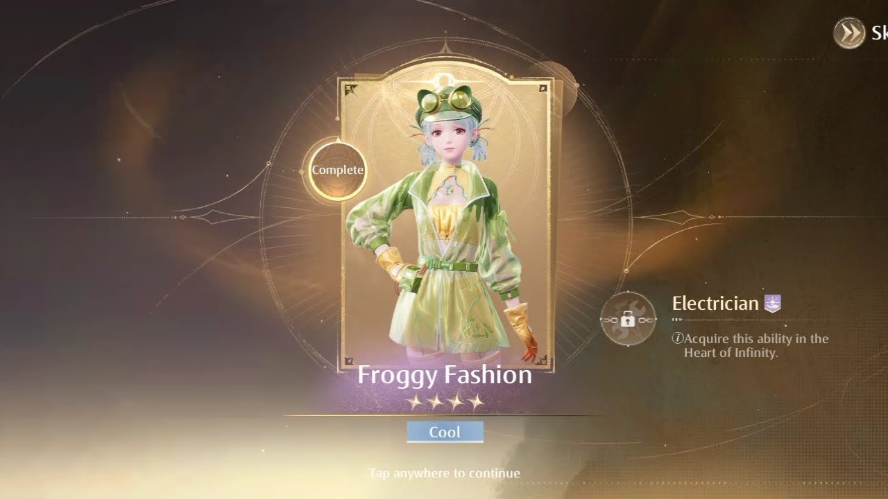 Getting the new Froggy outfit before the outfit banner ends {Infinity ...