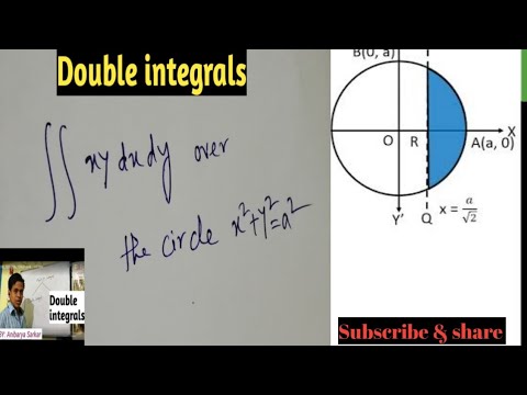 Double integral |Multiple integrals|Double integral and area - YouTube