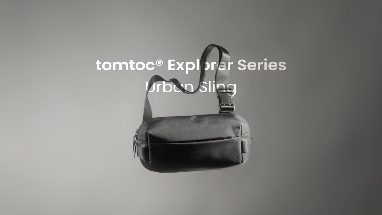 Introducing: tomtoc Explorer-T21 Compact EDC Sling - YouTube
