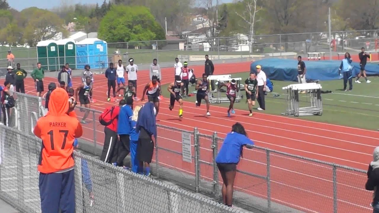 PGCC 2014 National Track and Field 100m Dash - YouTube