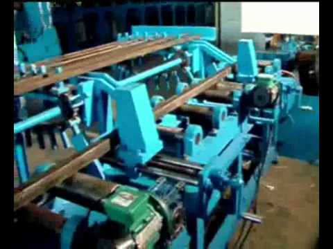 Auto loader for Square and Round Bars/Pipes - YouTube