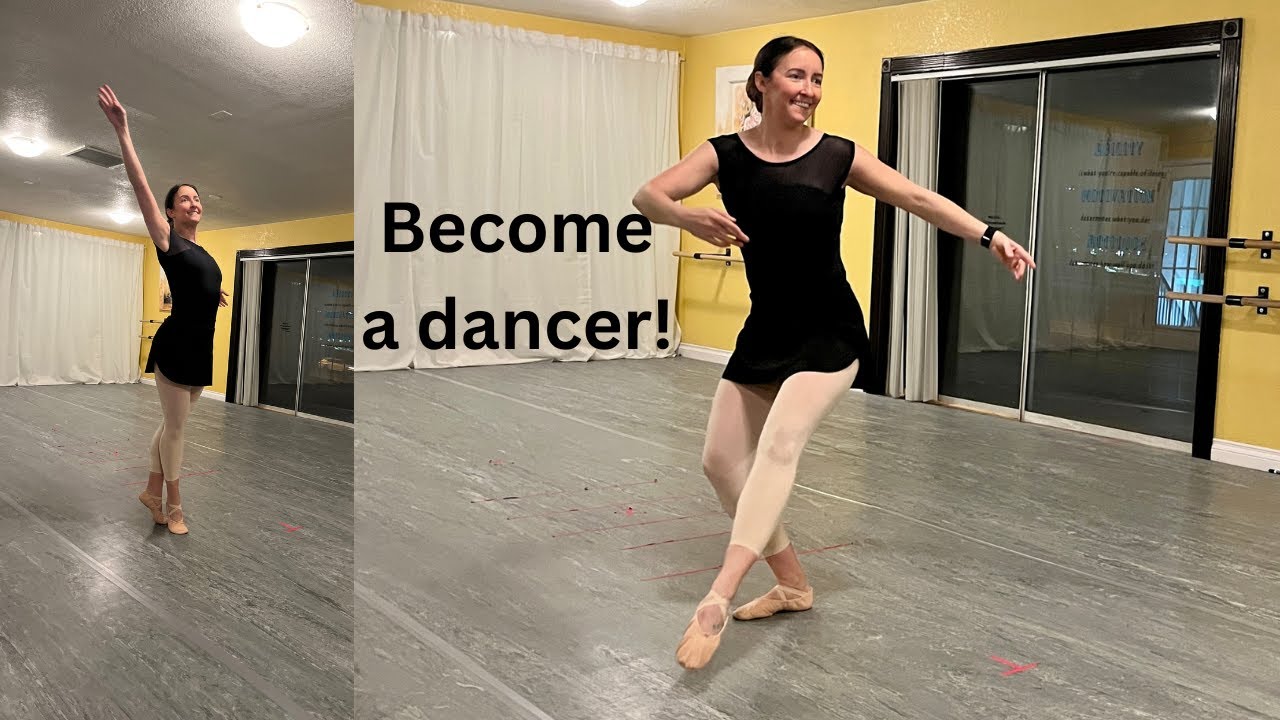 Kris just barely learned this and look how beautifully she performs ...