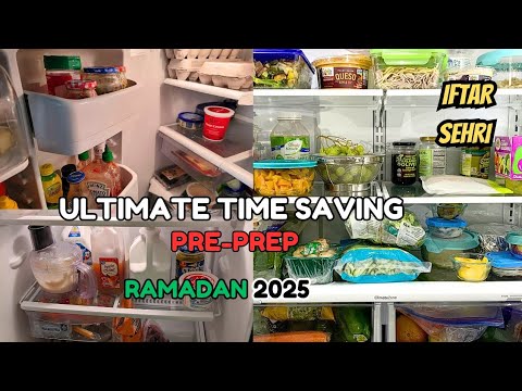 How to Organize Fridge for RAMADAN |Ramadan Preparation | Pre Ramadan ...