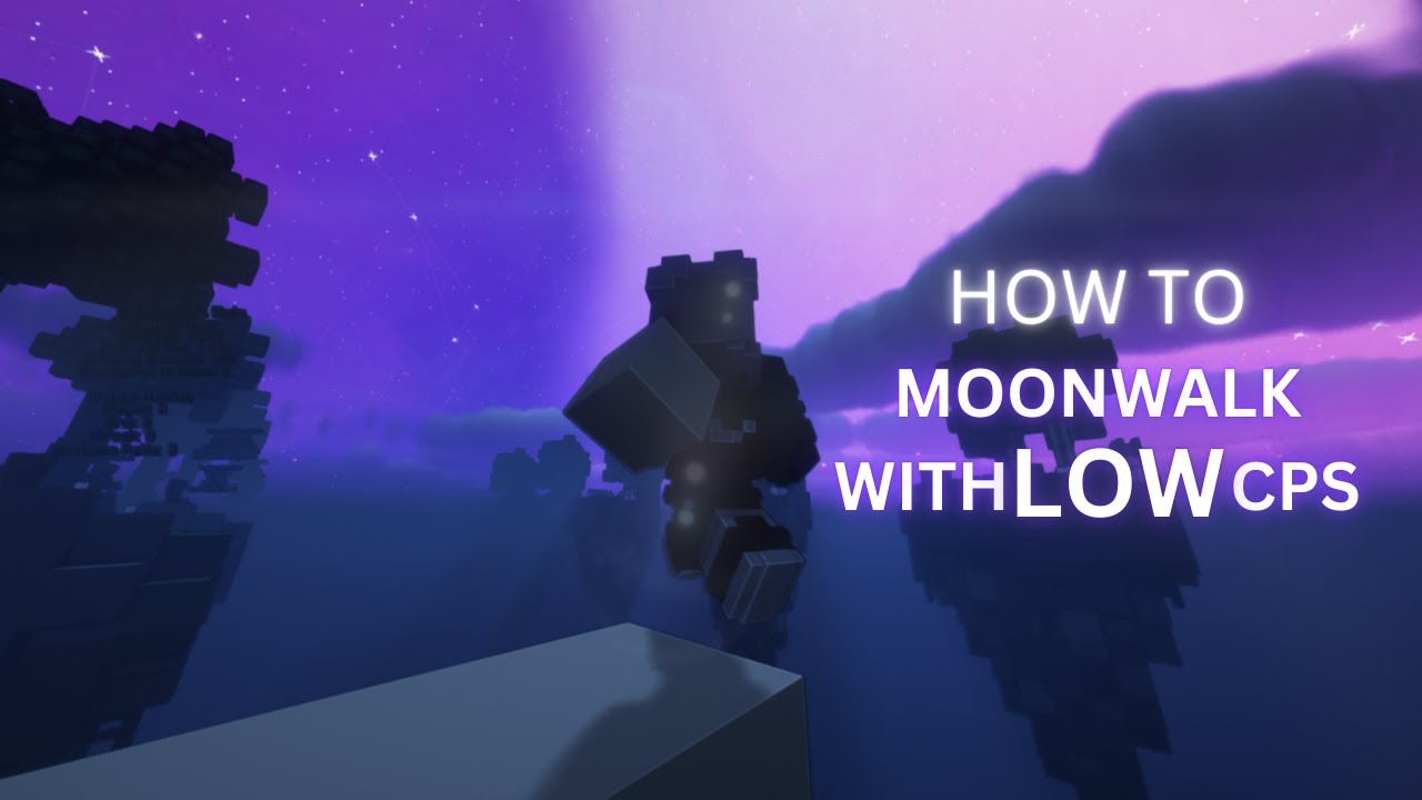 How To Moonwalk Bridge In Minecraft With LOW CPS Explained - YouTube