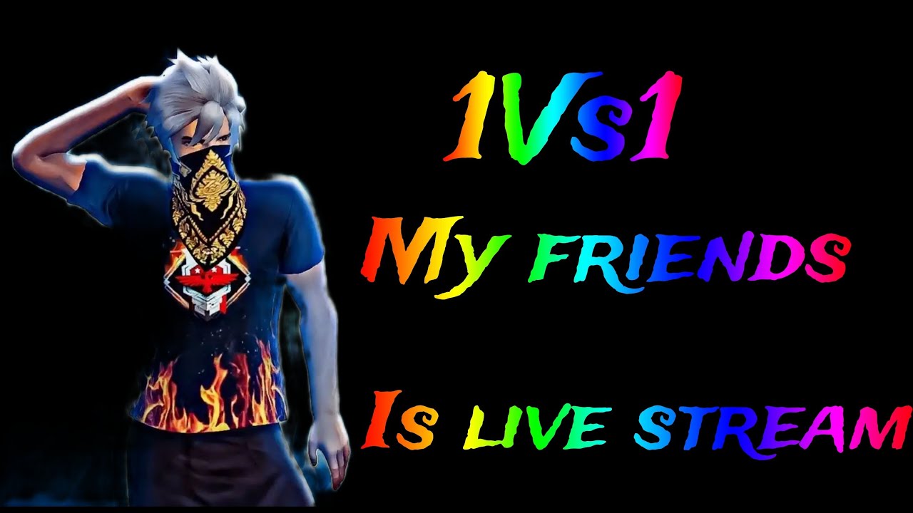 Free fire Live stream 1vs4 Custom challenge - YouTube