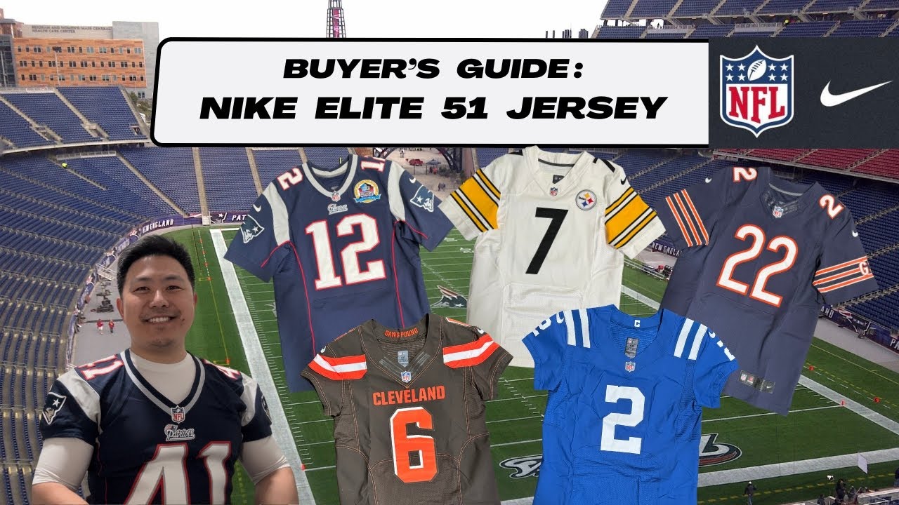 Part 3: Nike NFL Apparel Buyer's Guide - Elite 51 Authentic Jersey ...
