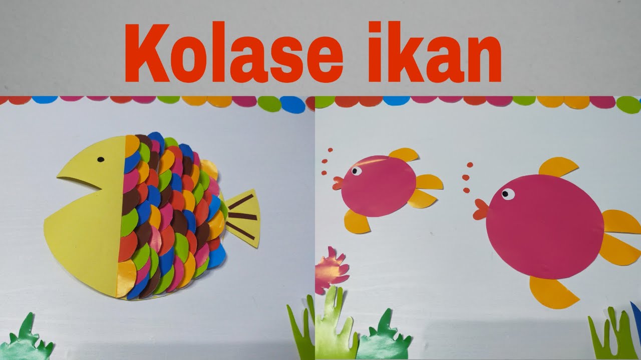 Origami Fish Collage: A Fun and Creative Project for All Ages – easy ...