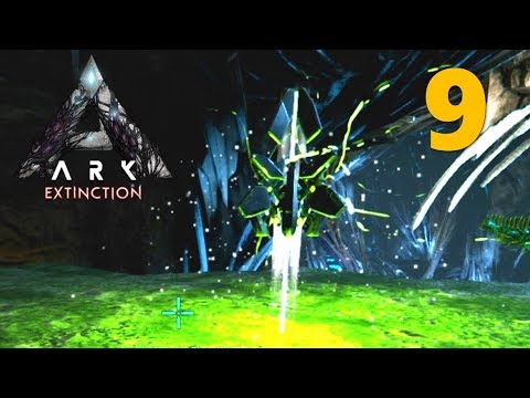 [9] EXPLORING THE UNDERGROUND FOREST CAVE (ARK Extinction DLC) - YouTube
