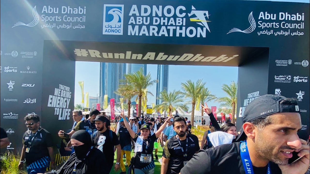 ADNOC Abu Dhabi Marathon 2019 #lateupload - YouTube