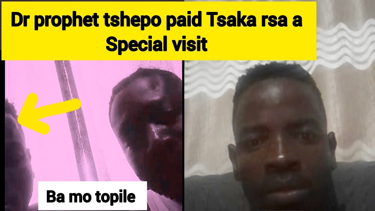 Kgothe kgothe Dr prophet tshepo paid Tsaka rsa a special visit 🤣 ...