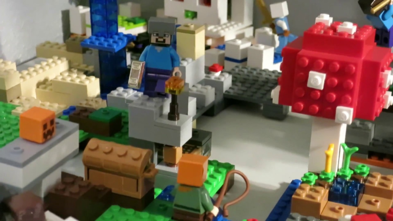 Lego Minecraft World MOC + Sets Overview - YouTube
