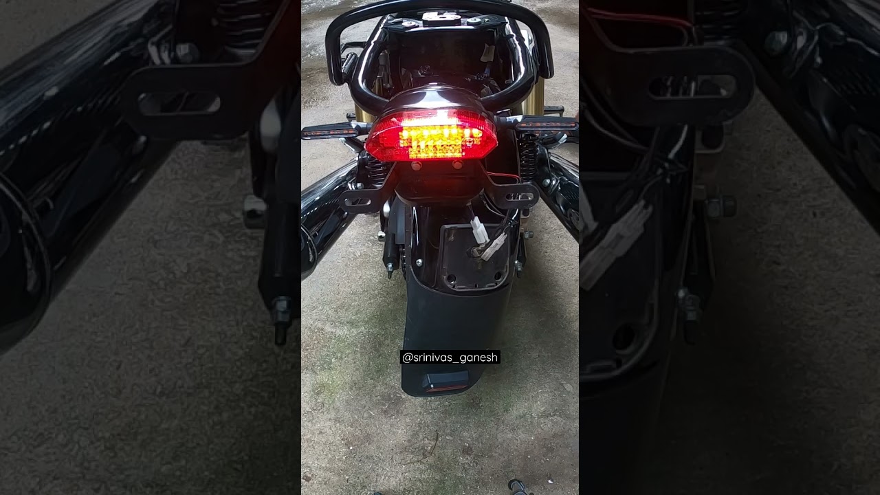 LED indicators and tail light | INTERCEPTOR 650 - YouTube