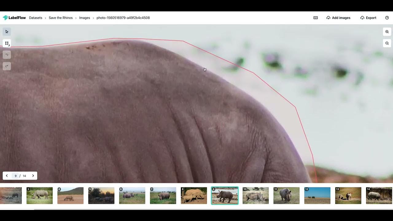 Polygon tool editing - Tips - LabelFlow - YouTube