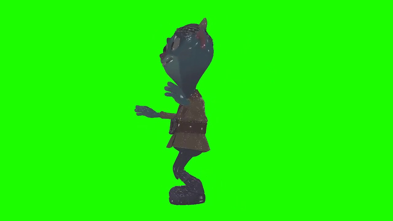 Monstar Dance Chroma key Green Screen CG - YouTube