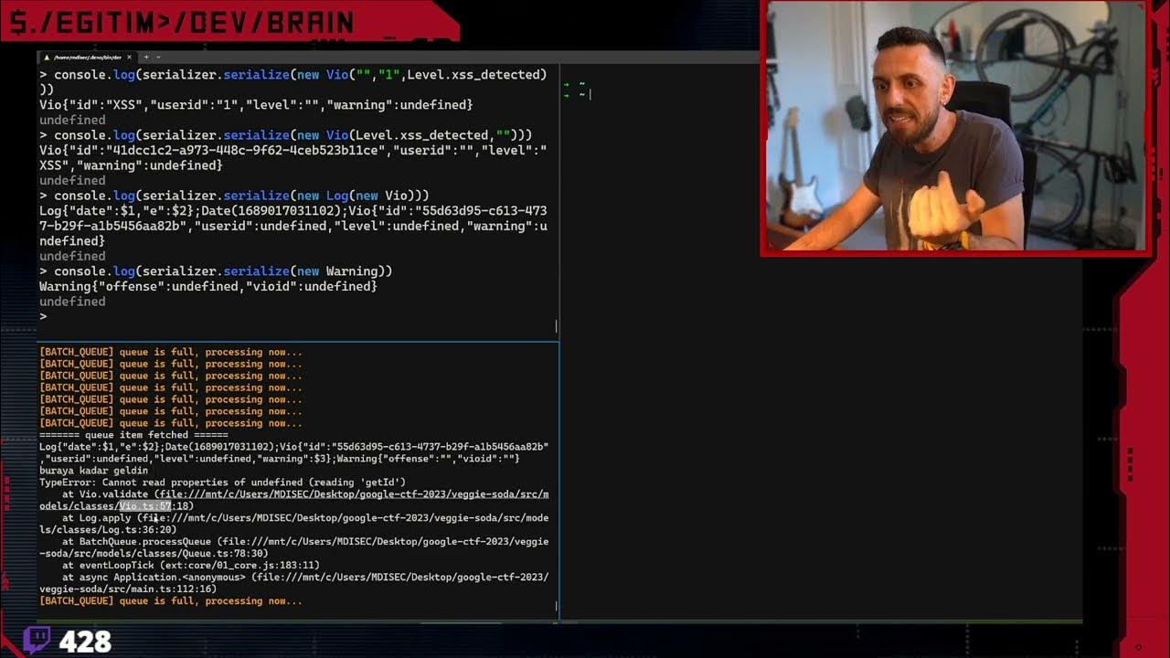 Kanlı-Canlı CTF Challenge 0x02 | Google CTF 2023 "Veggie Soda" Bölüm-4 - YouTube