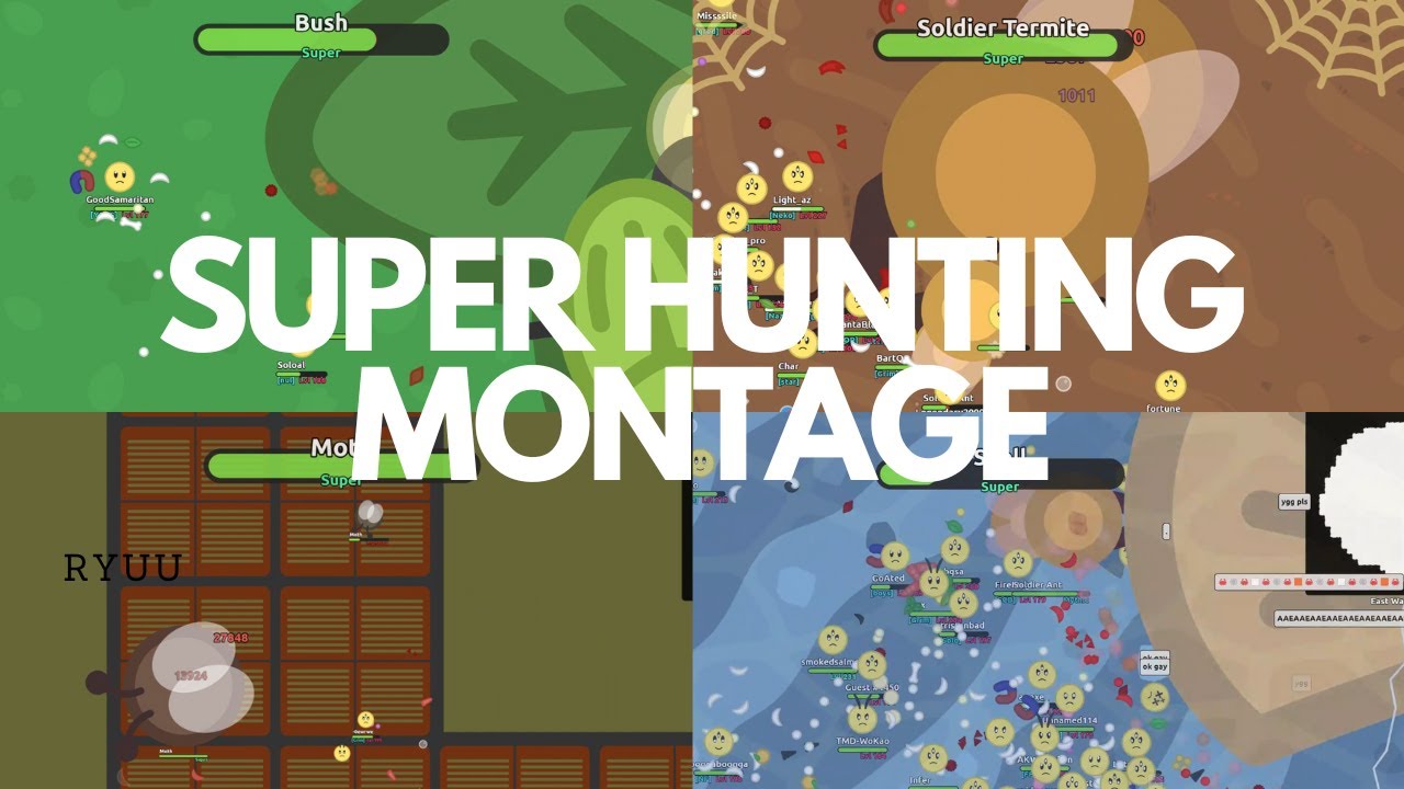 My 1ST Super Hunting Montage! - YouTube