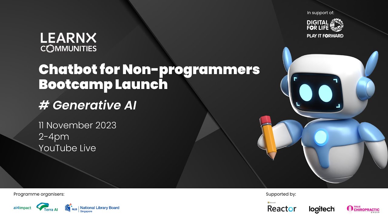 AI4IMPACT X NLB Chatbot for Non-Programmers Bootcamp #GenerativeAI ...