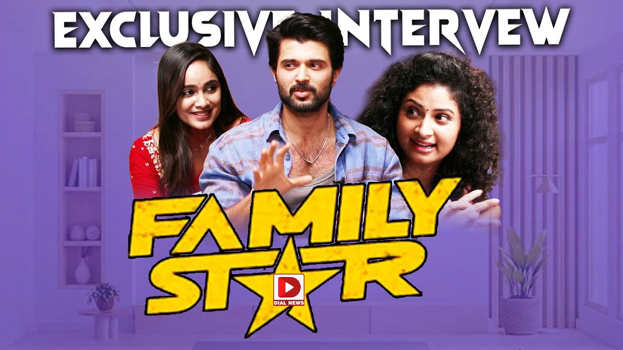 Family Star Exclusive Interview || Vijay Devarakonda || Mrunal Thakur ...