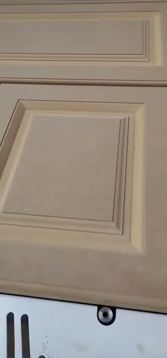 ATC Cnc Router making cabinets door - YouTube