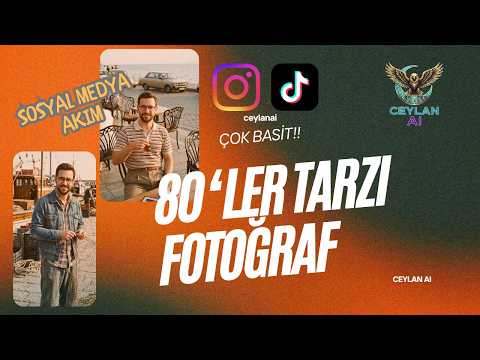 80'Ler Akımı Nasıl Yapılır - Sosyal Medya Akımı - Çok Basit